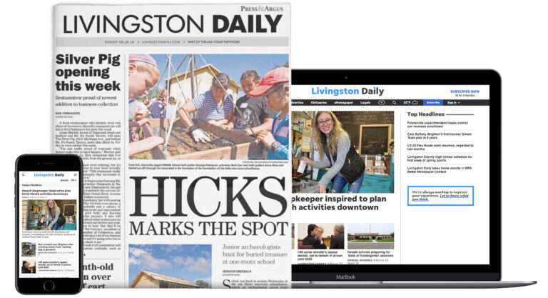 Livingston Daily Press & Argus Subscription Discount | Subscriber Services